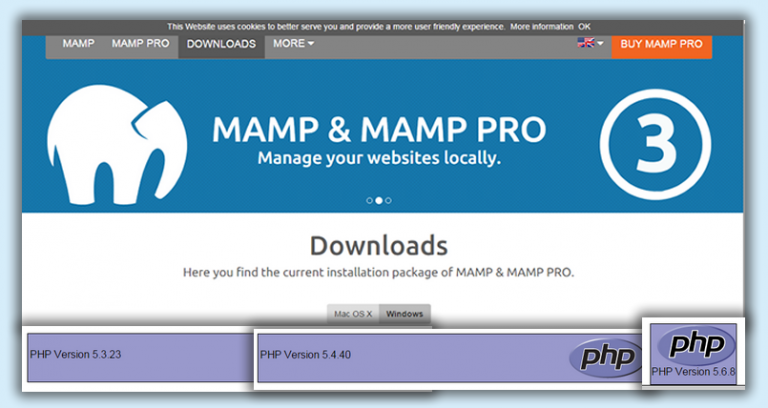 MAMP PRO Windows版はPHPのバージョンが異なるサイトを同時に確認できます | ゆーそうとITブログ〜WordPress・Xserver・アイキャッチ画像作成ツール〜