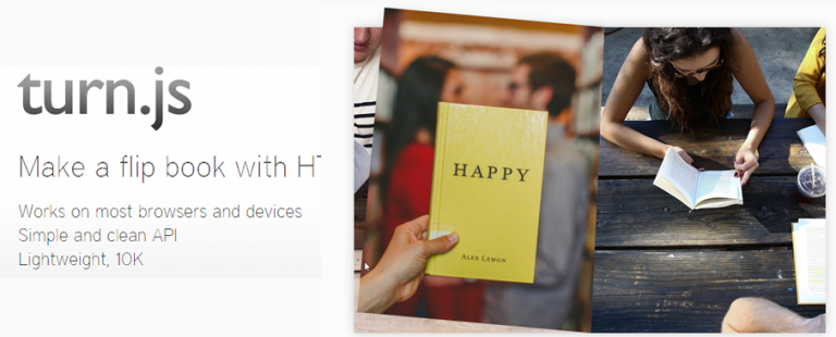 Webサイトで本をめくるように表示することができるJQueryプラグインturn.jsを試す | ゆうそうとITブログ
